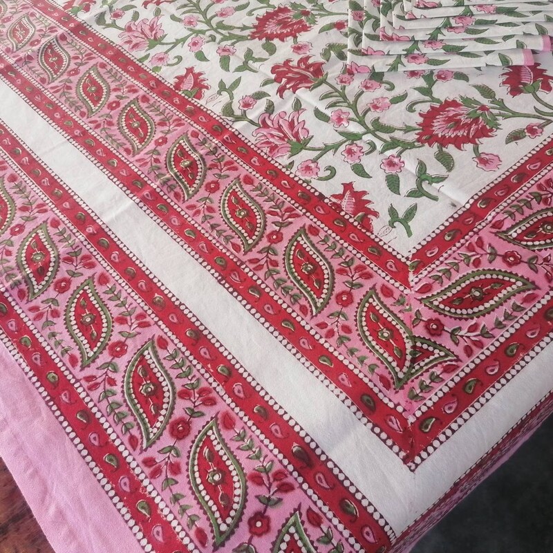 Red Table Cloth - Etsy