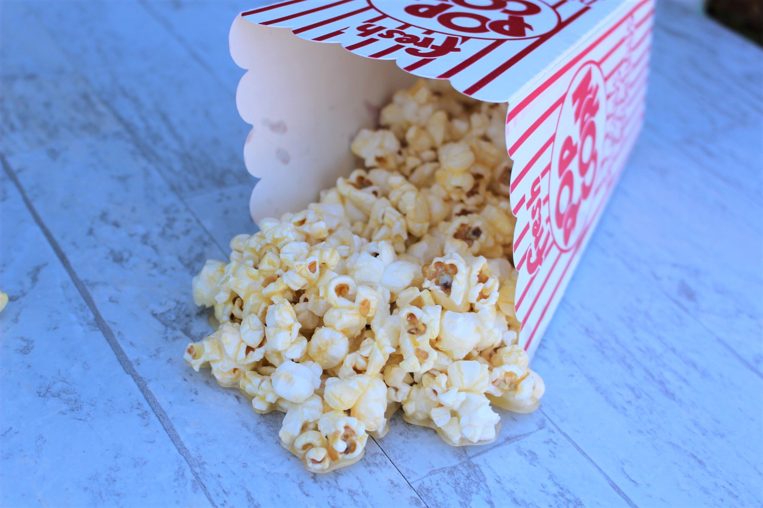Spilled Box of Popcorn - Etsy