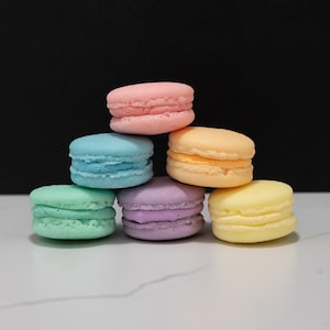 Large Fake Macarons (set of 6) - Etsy