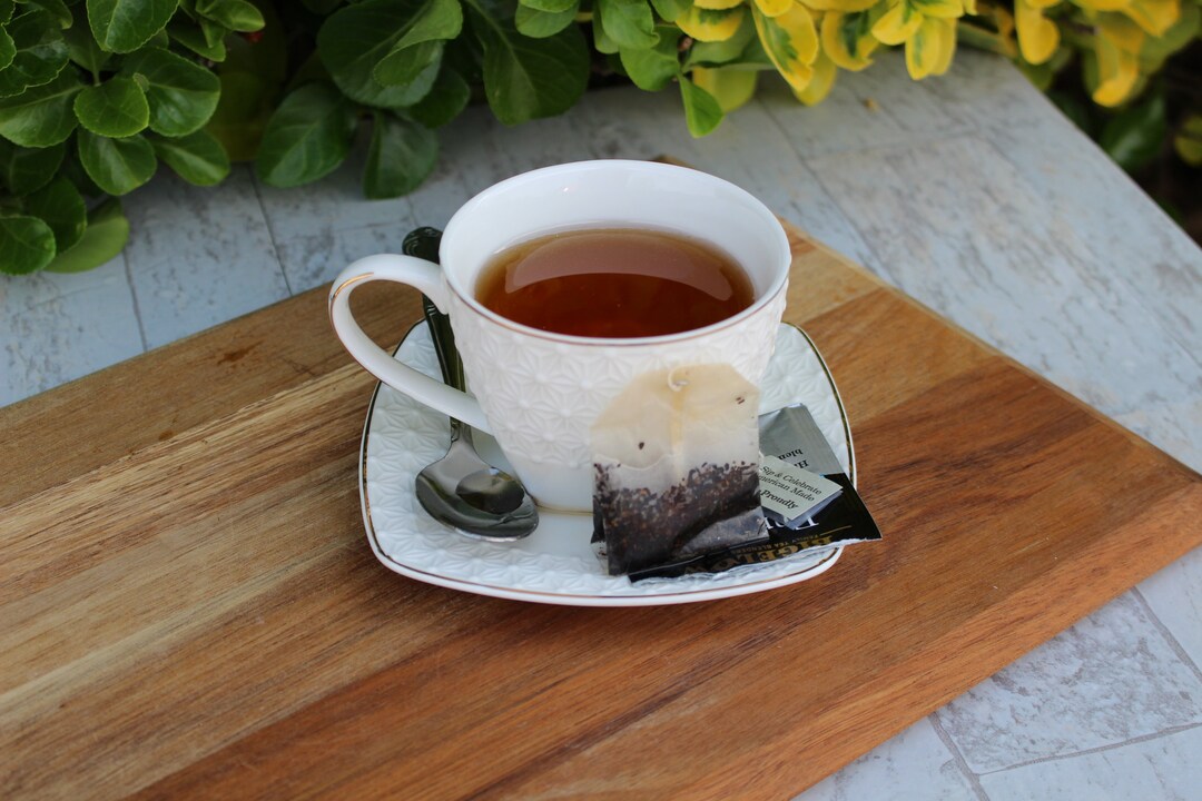 Fake Cup of Tea With Saucer white Cup - Etsy