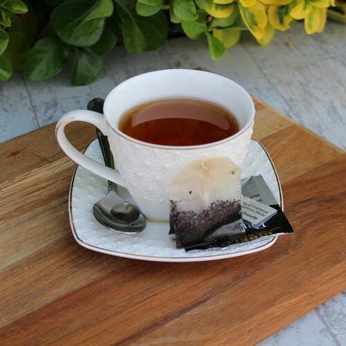 Fake Cup of Tea With Saucer white Cup - Etsy
