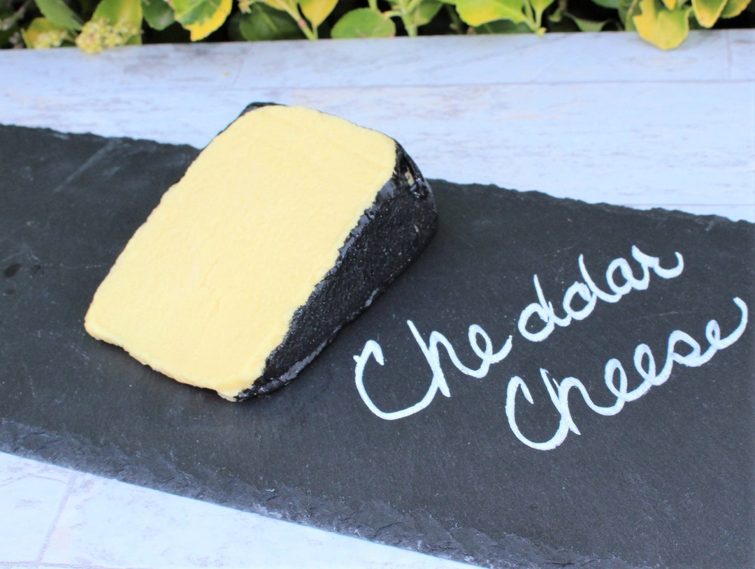 Fake Cheddar Cheese Wedge With Black Rind - Etsy