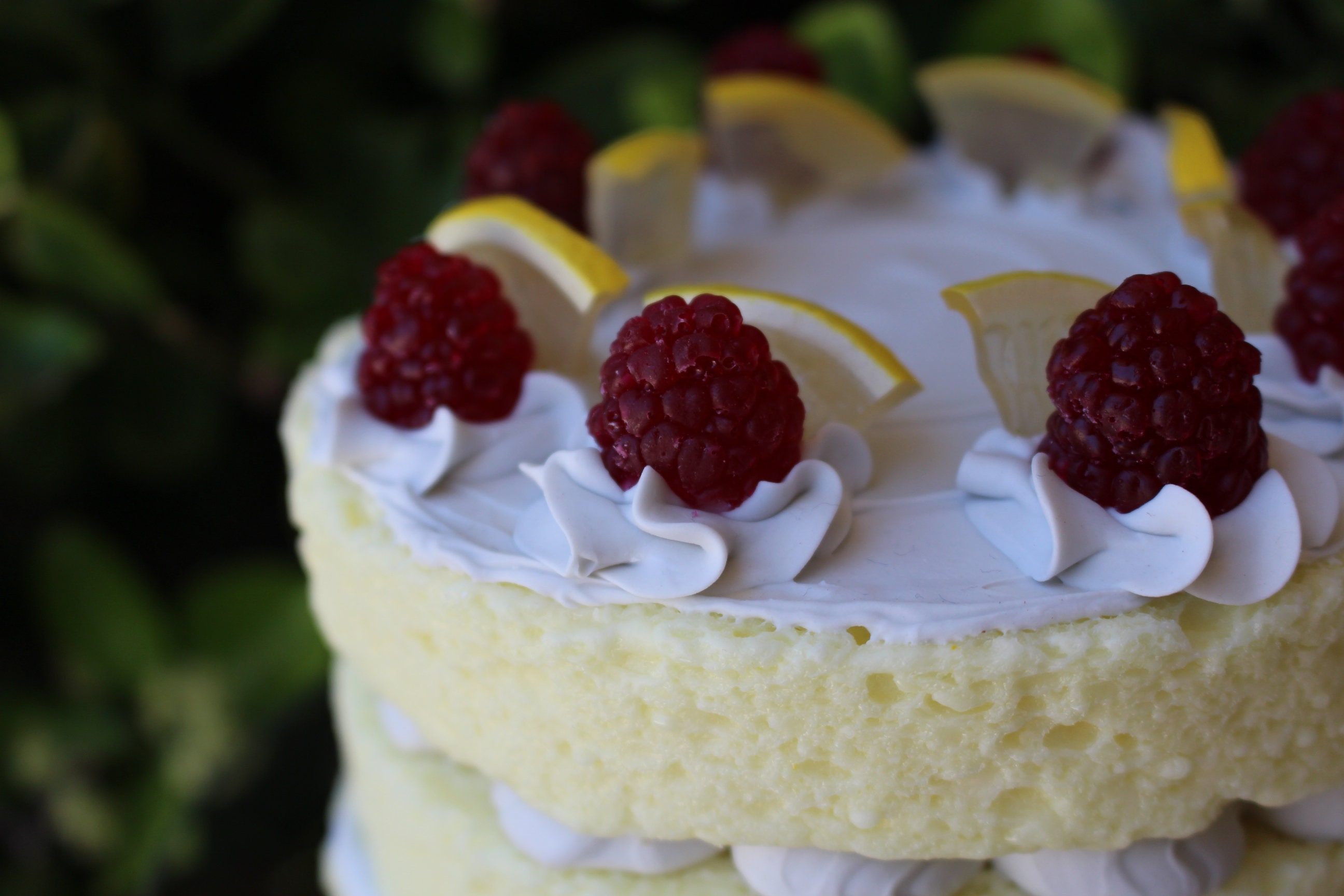Fake Triple Layer Lemon Cake - Etsy