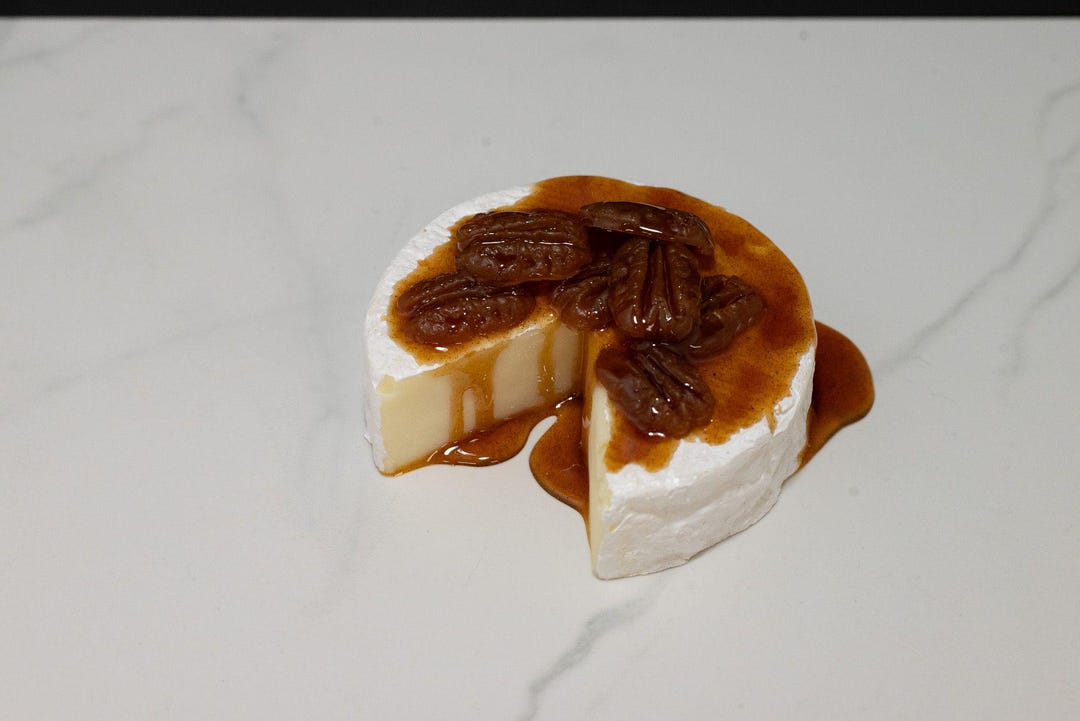 Fake Brie Cheese Round With Pecans - Etsy