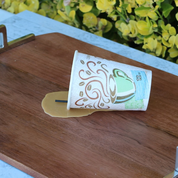 Fake Coffee Spill - Etsy