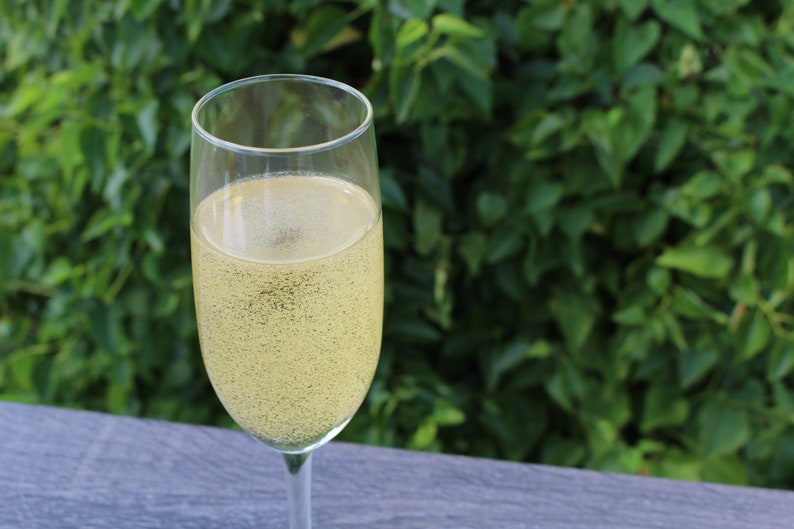 Glass of Fake Champagne - Etsy