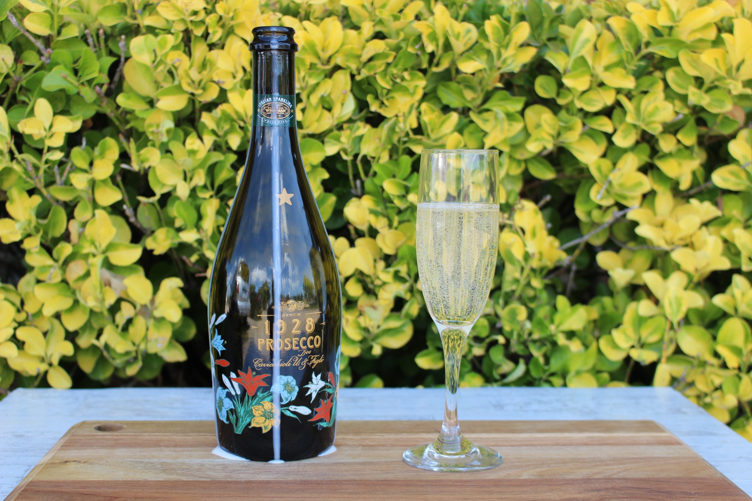 Filled Bottle of Fake Champagne - Etsy UK