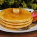 Plate of Fake Pancakes With Fruit - Etsy