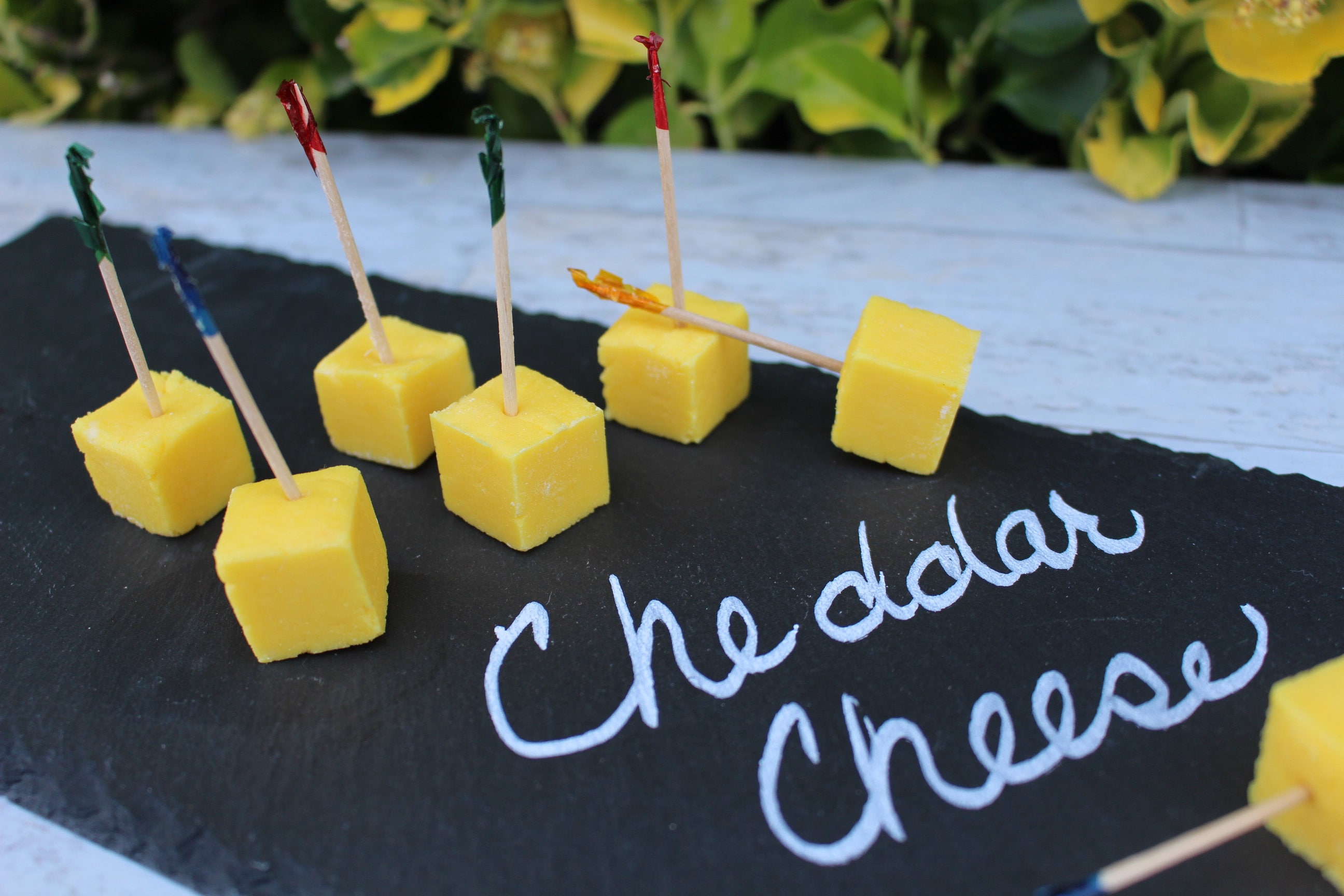 Fake Cheddar Cheese Cubes set of 8 | Etsy