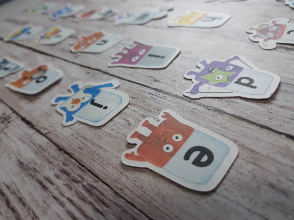 Alphablocks A-Z Papercraft - Etsy