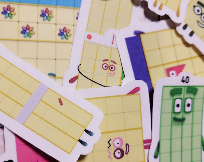 Numberblocks 41-50 - Etsy Canada