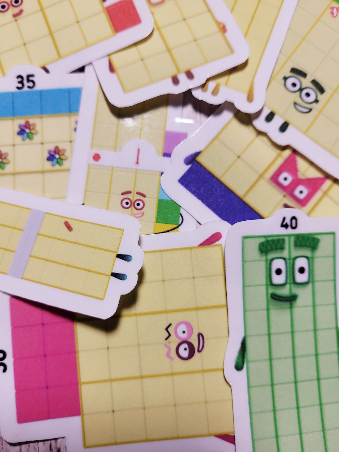 Numberblocks 31-40 - Etsy