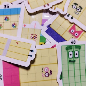Numberblocks 31-40 - Etsy