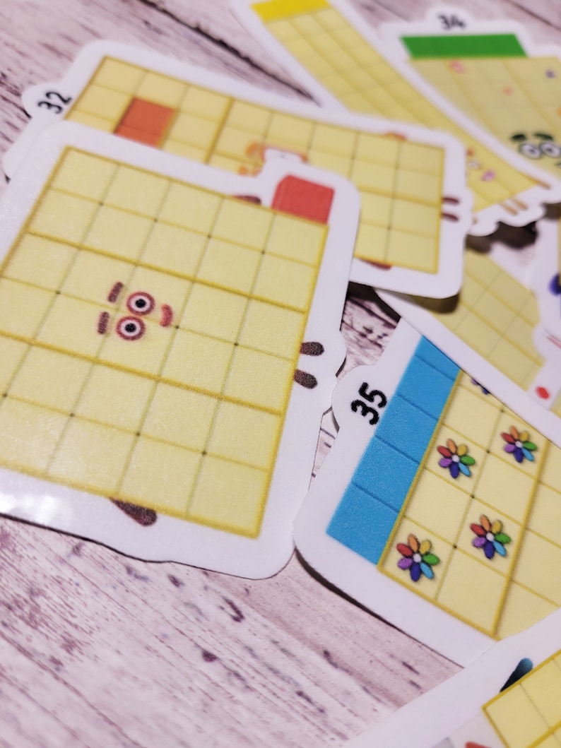 Numberblocks 31-40 - Etsy