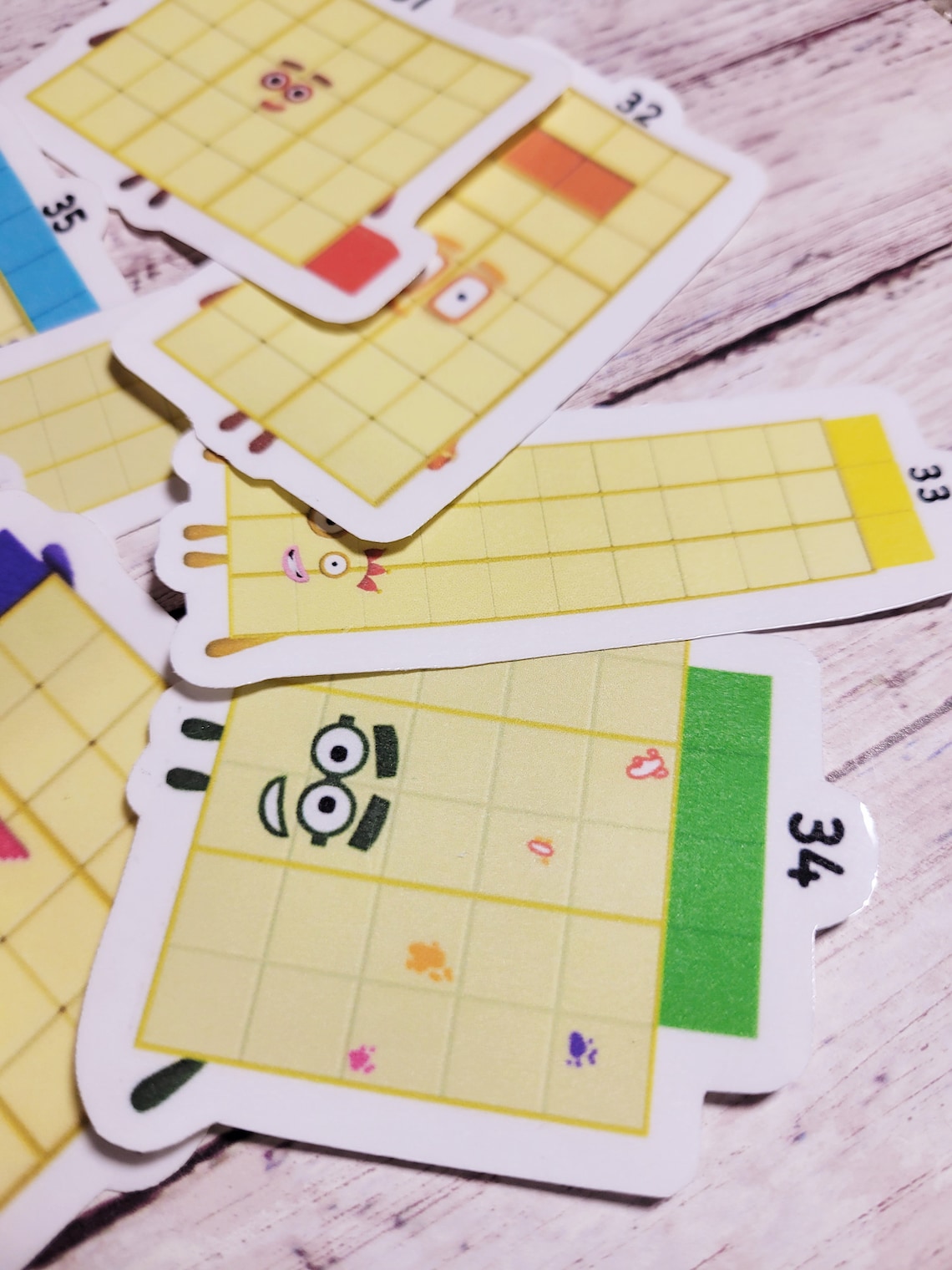 Numberblocks 31-40 - Etsy