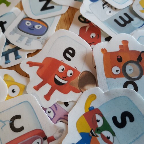 Alphablocks A-Z Papercraft - Etsy