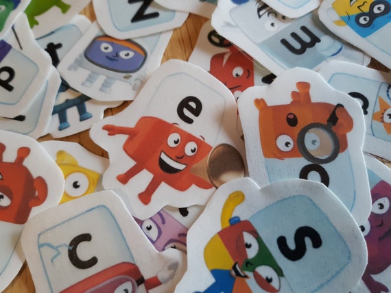 Alphablocks A-Z Stickers | Etsy