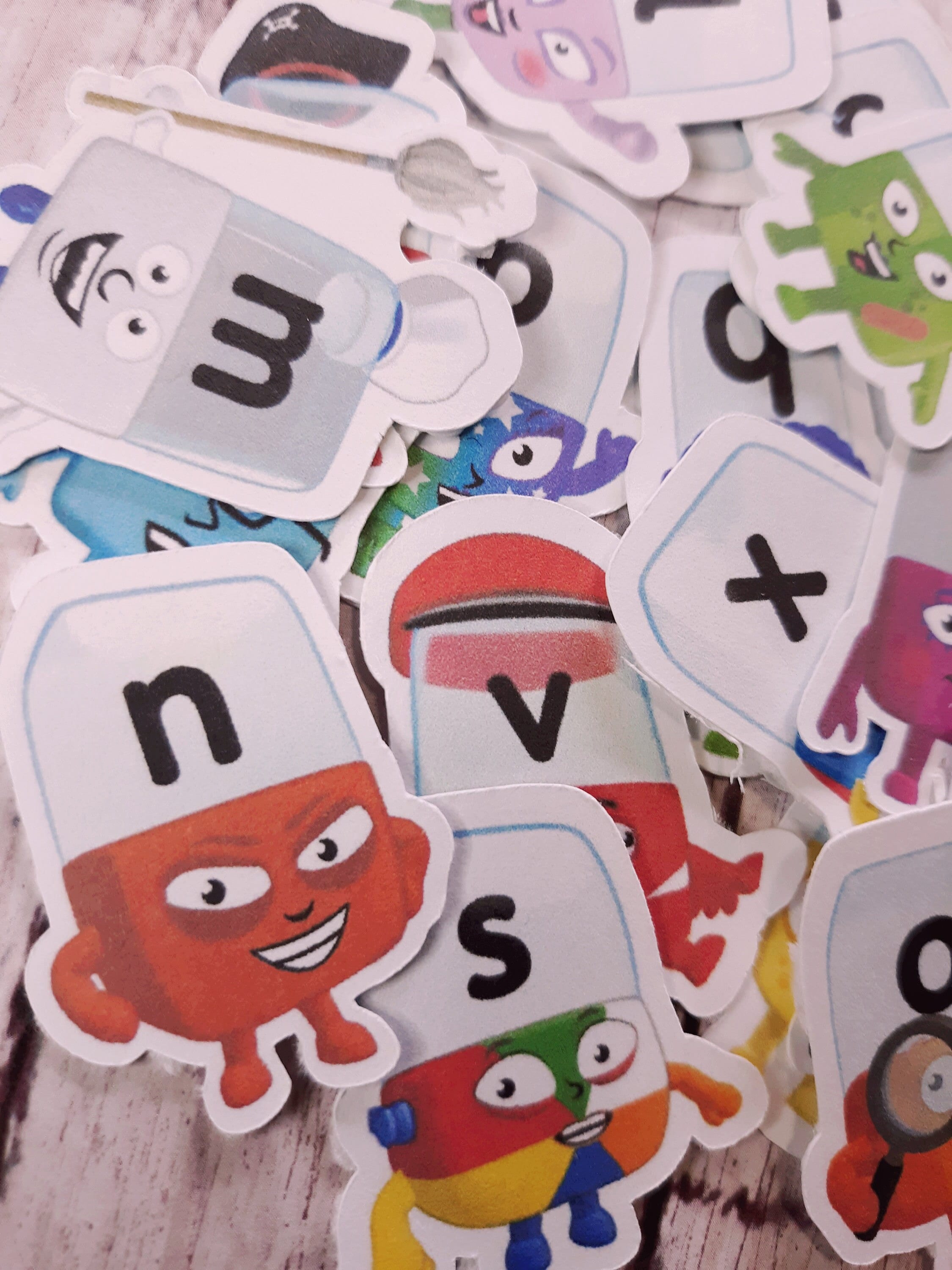 Alphablocks A-Z Papercraft - Etsy