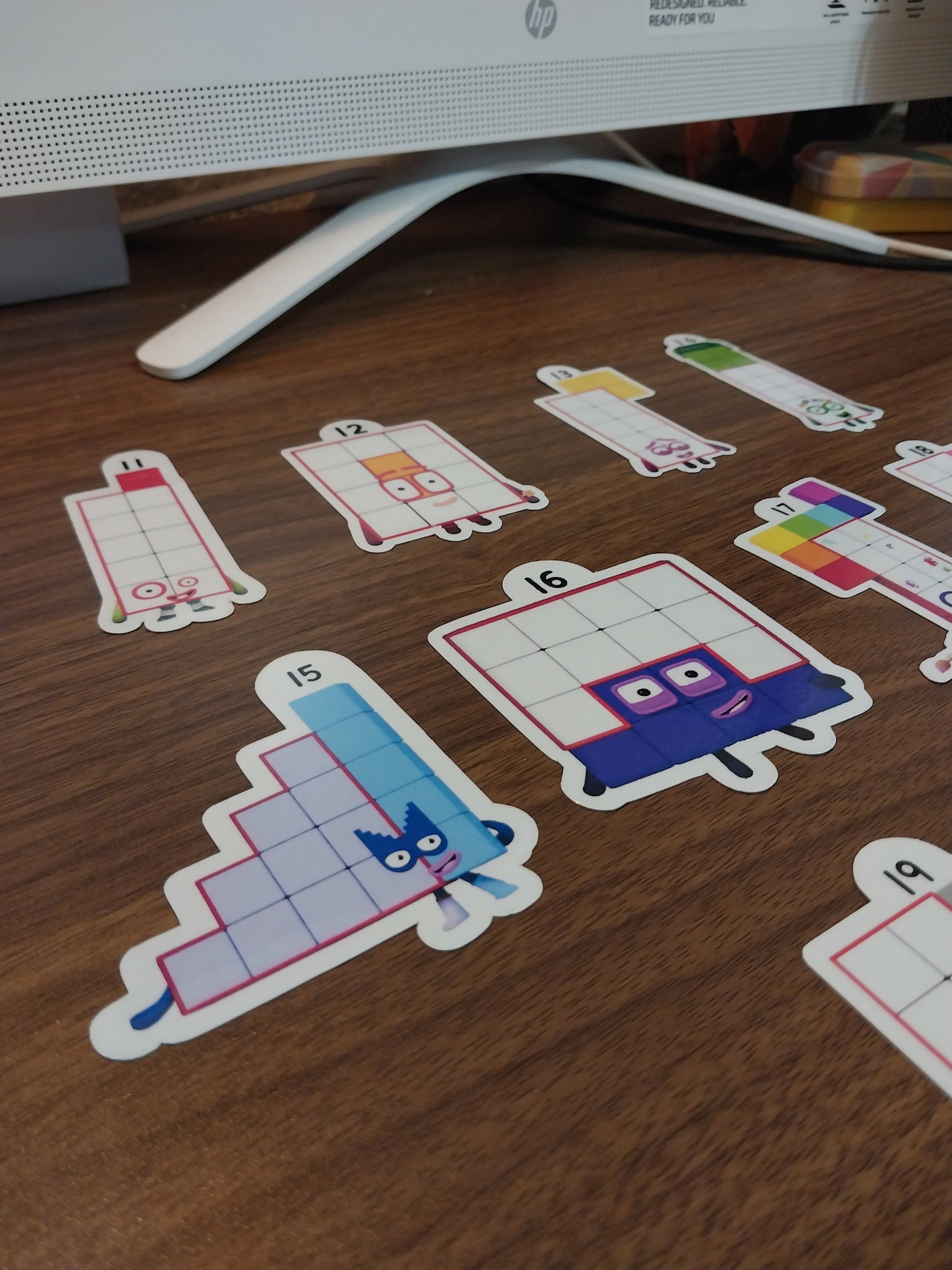 Numberblocks 11-20 Magnets - Etsy