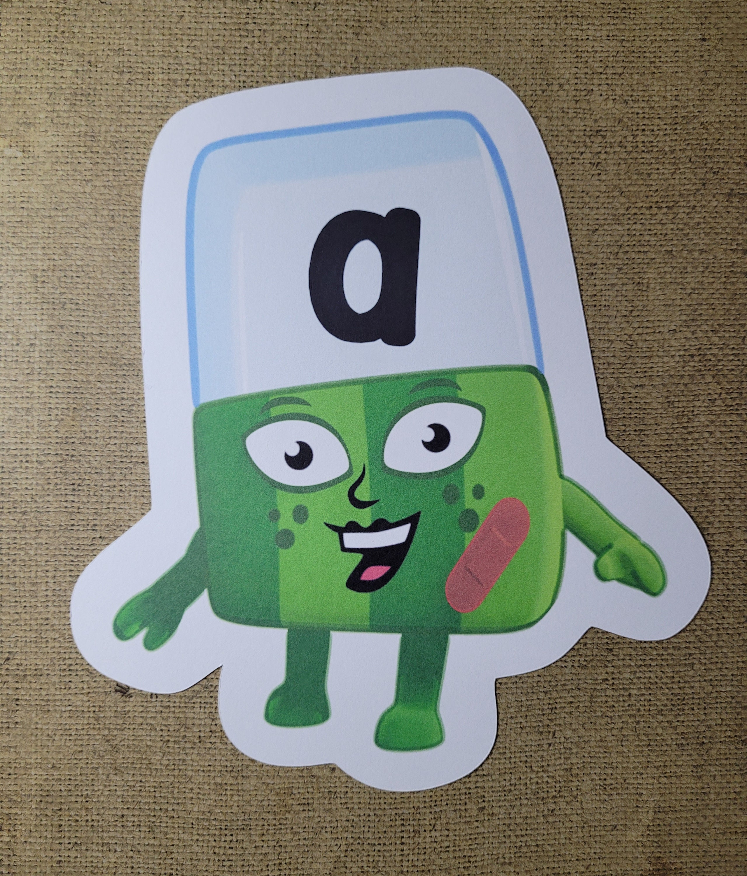 Alphablocks Letter A Wall Art - Etsy Australia