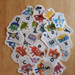 Alphablocks A-Z Stickers - Etsy