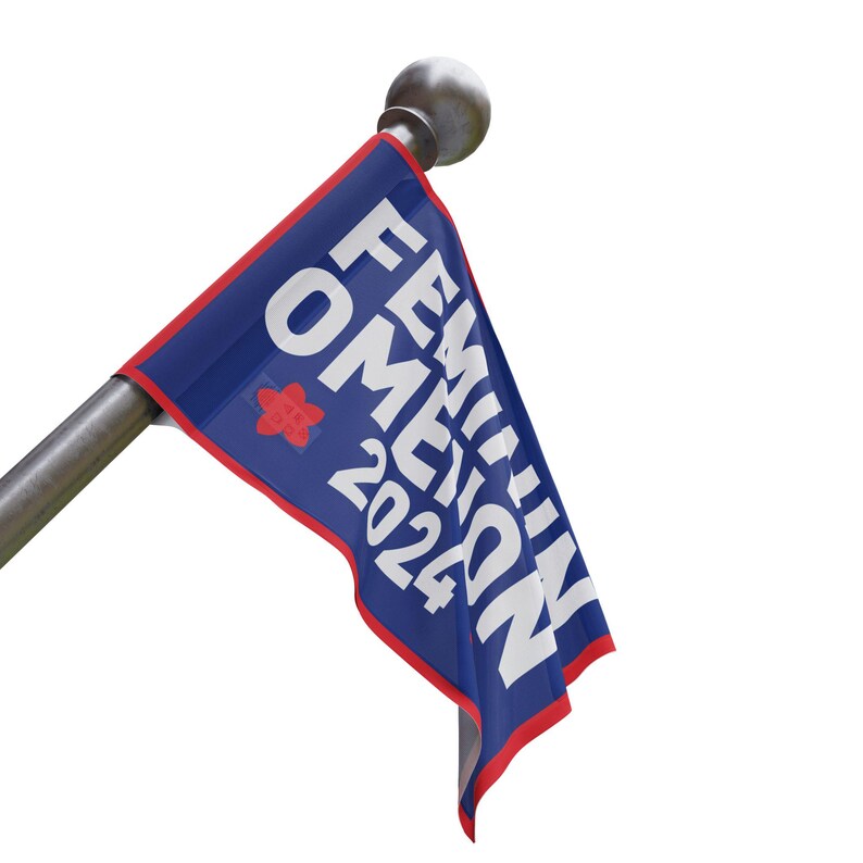 Femininomenon, Flag, One Side Flag, Front Yard, 2024, Presidential ...