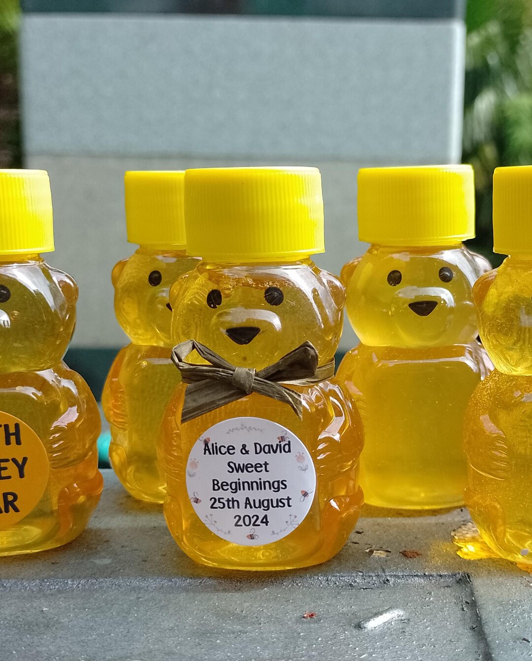 Mini Honey Bear 65g Filled With 100% Pure Raw Dorset UK Honey Bulk Buy ...