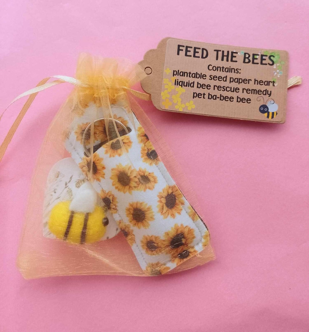 Deluxe Feed the Bees / First Aid for Bees Bee Rescue Remedy Gift Bag - Etsy
