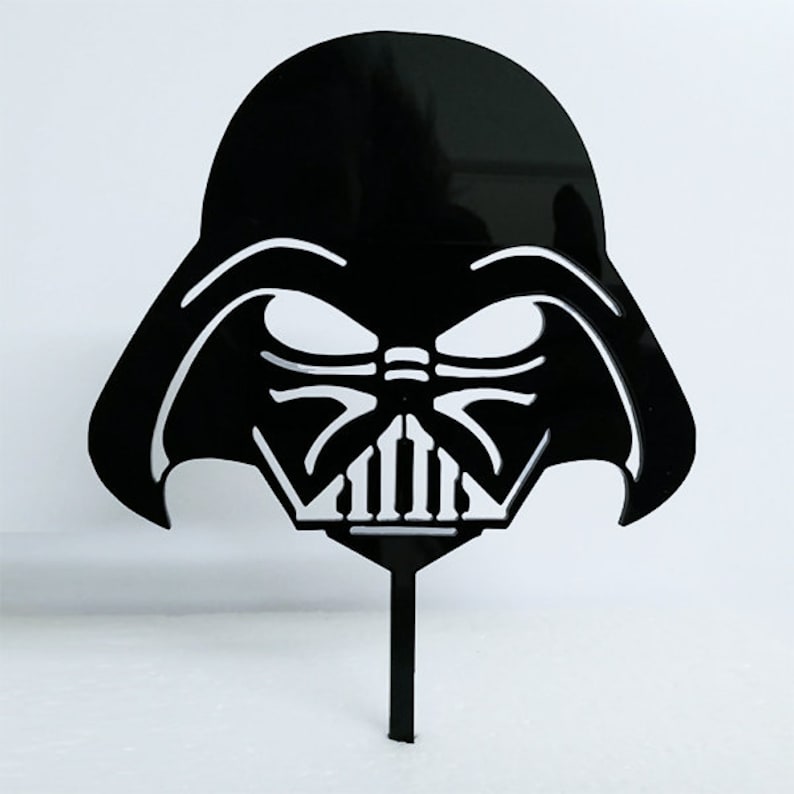 STAR WARS - Darth Vader - Acrylic Cake Topper - Birthday - Any Occasion ...