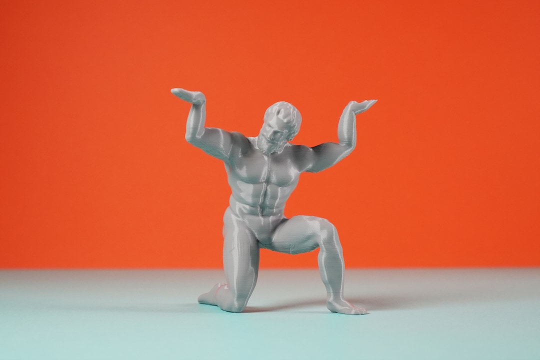 Atlas 3d Printed Gpu Holder Figurine Etsy