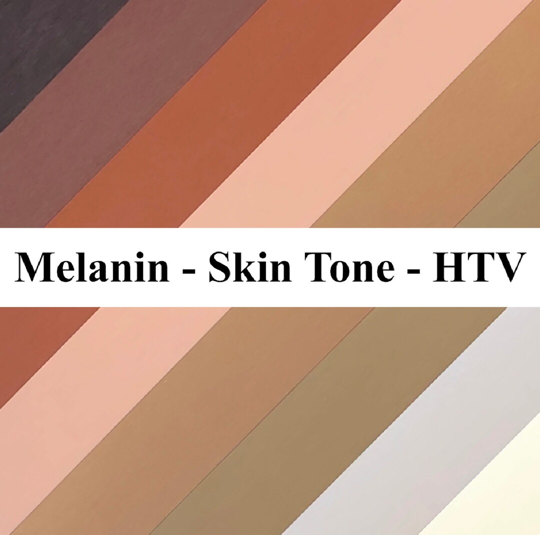 Skin Tone HTV Pack - Melanin - Iron on Heat Transfer Vinyl - Shirt HTV ...