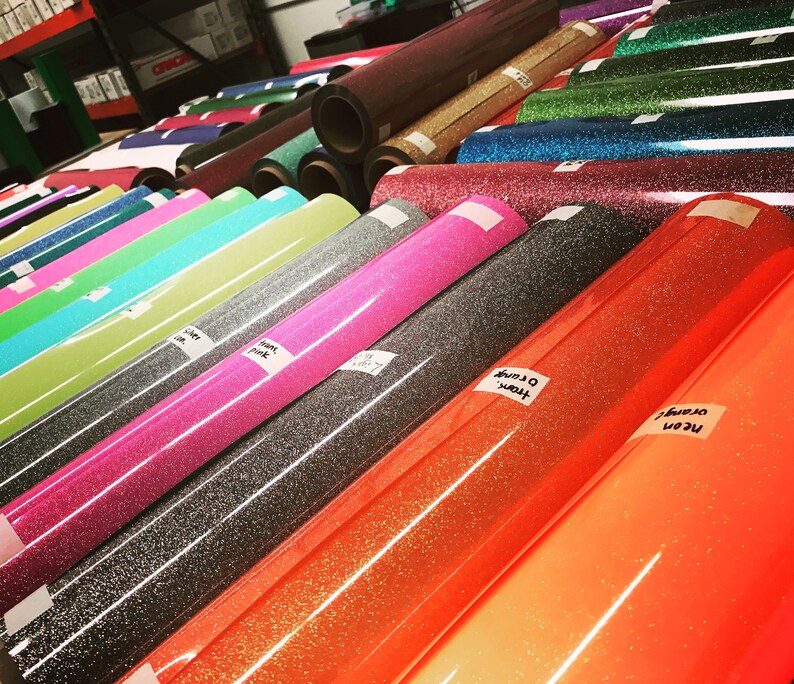 Siser Easyweed Glitter Heat Vinyl Transfer Sheets Rolls - Etsy