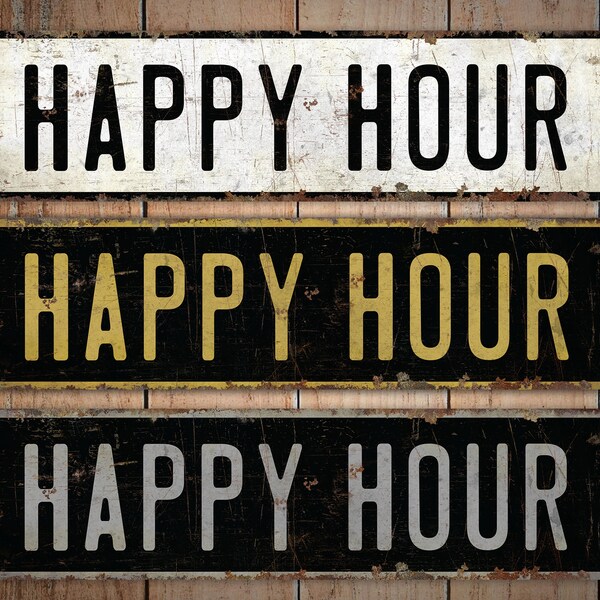 Happy Hour Art - Etsy