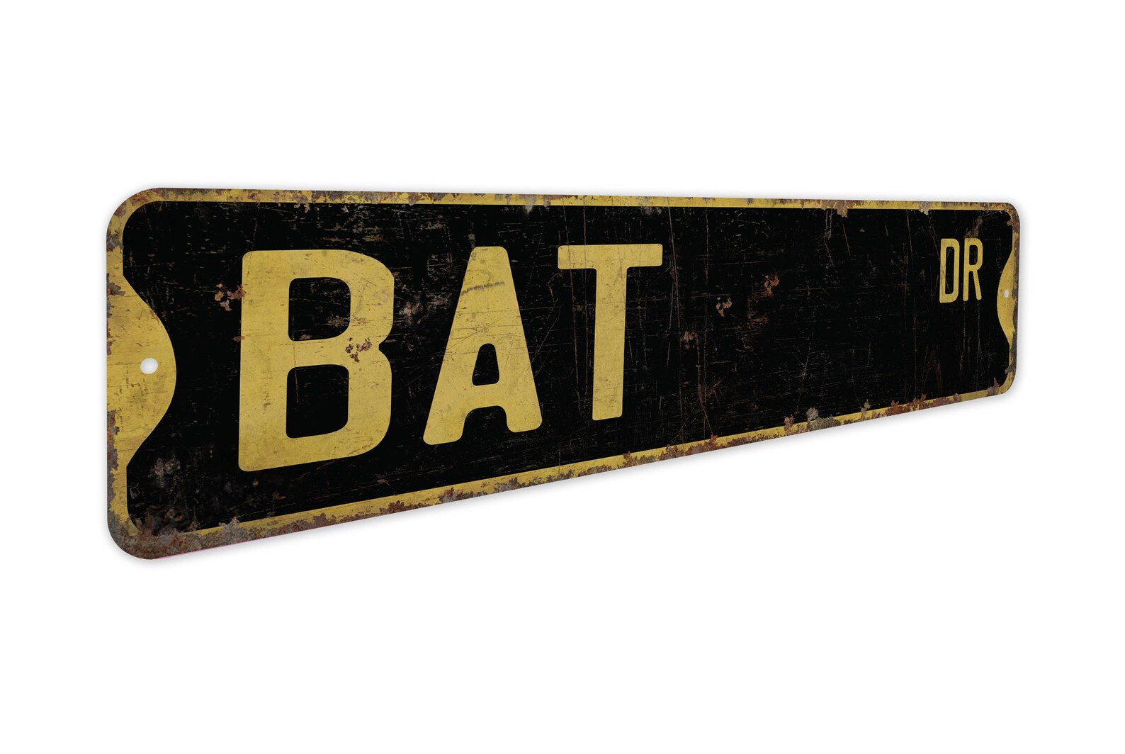 Bat - Bat Sign - Bat Decor - Vintage Style Sign - Custom Street Sign ...