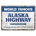 Alaska Highway Sign - Alaska Highway Decor - Alaska Sign - Alaska Lover ...