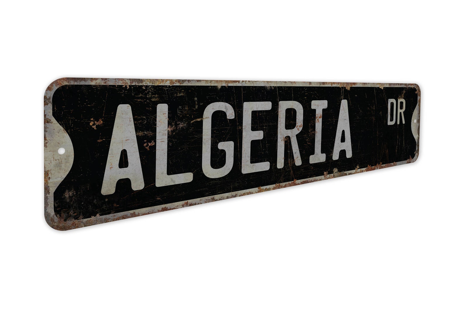 Algeria - Algeria Sign - Algeria Decor - Vintage Style Sign - Custom ...
