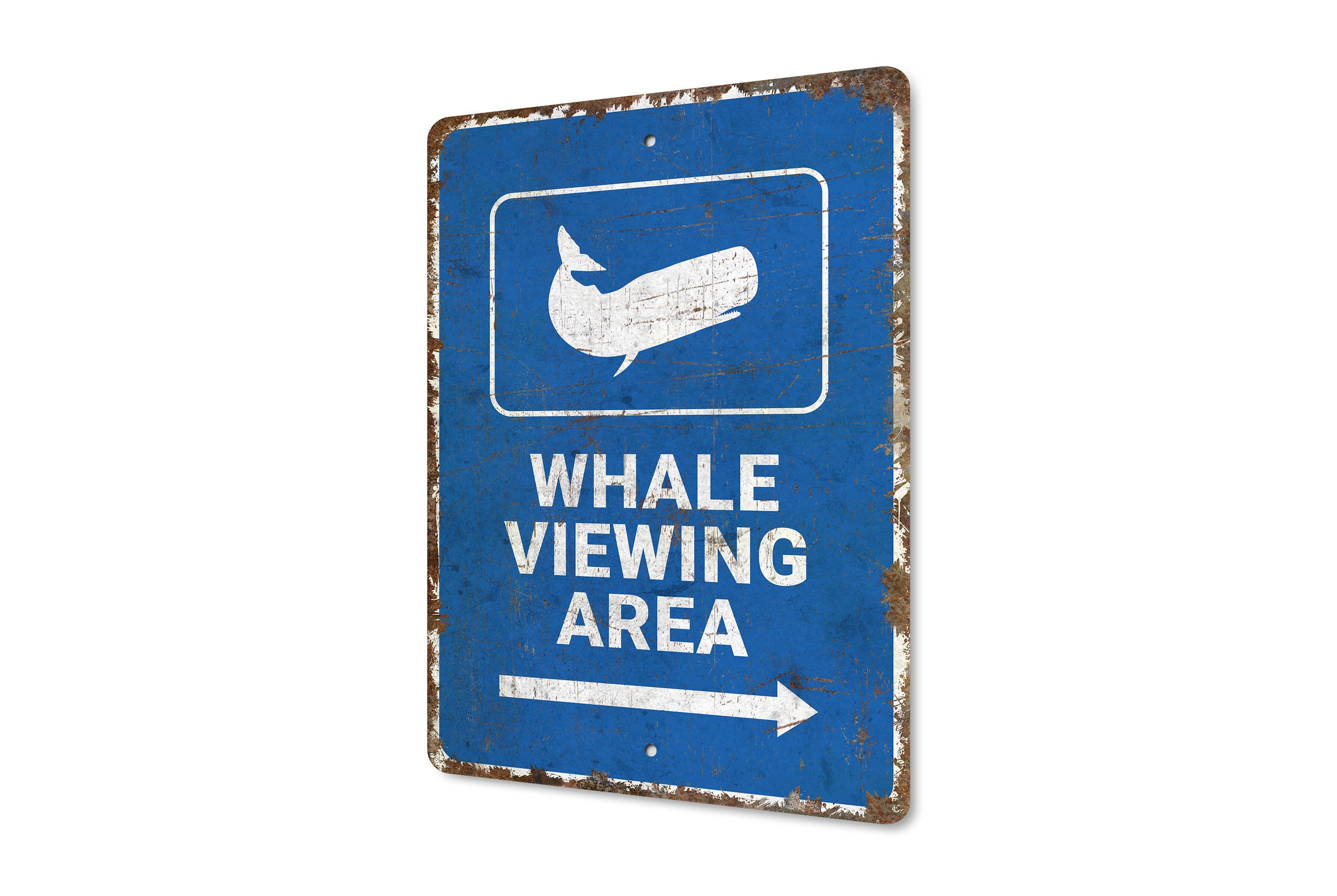 Whale Viewing Area - Whale Watching Zone - Whale Watching Sign - Beach ...