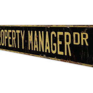 Property Manager - Property Manager Sign - Property Manager Decor ...
