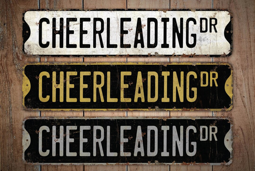Cheerleading - Cheerleading Sign - Cheerleading Decor - Decor ...