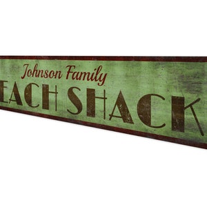 Beach Shack Sign - Beach Shack Decor - Rustic Beach Decor - Custom ...
