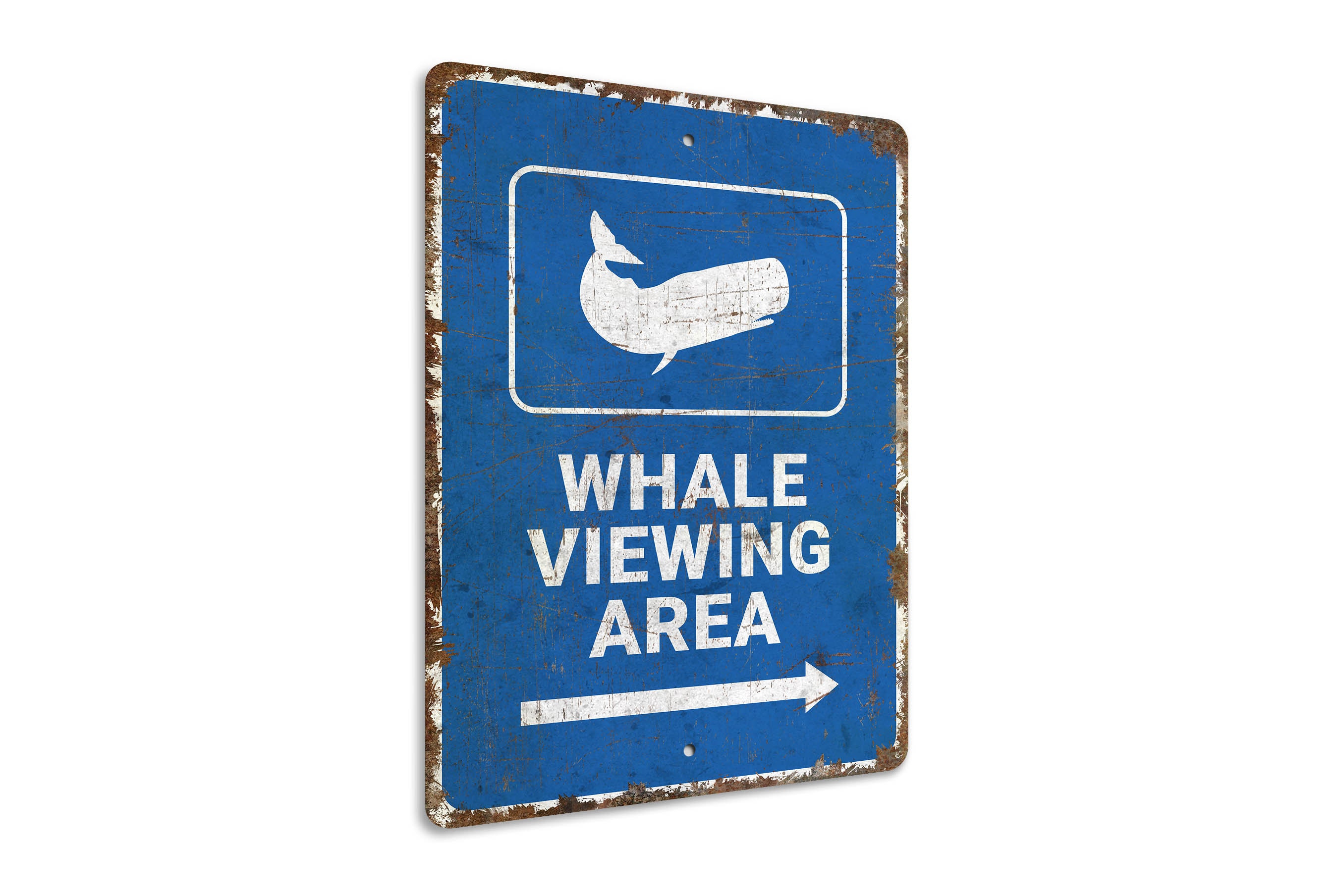 Whale Viewing Area - Whale Watching Zone - Whale Watching Sign - Beach ...
