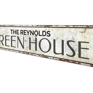 Green House Sign - Custom Green House - Greenhouse Decor - Greenhouse ...