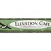 Elevation Cafe Sign - Vintage Style Sign - Elevation Cafe Decor ...