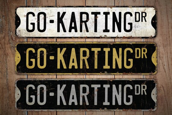 Go Karting Go Karting Sign Go Karting Game Go Karting - Etsy
