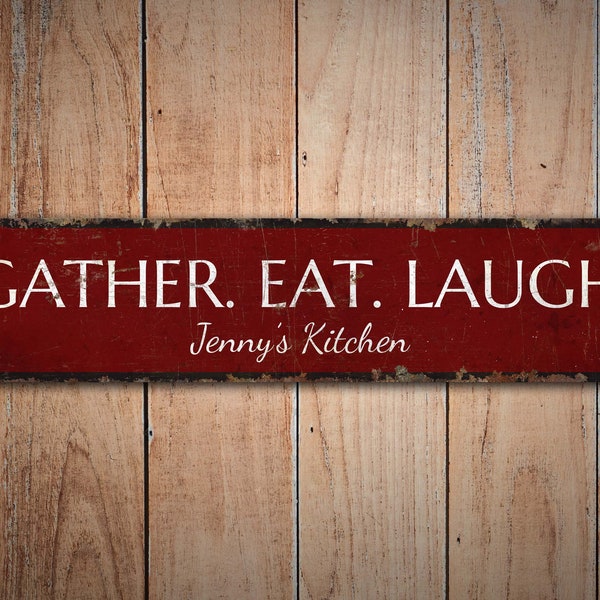 Gather Eat Laugh - Etsy