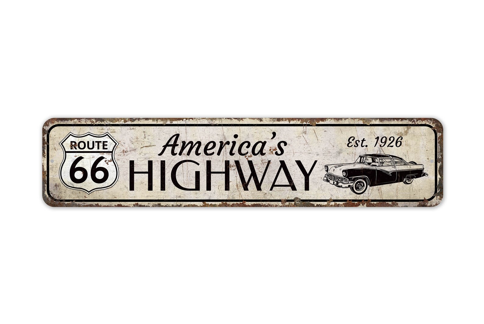 America's Highway - Route 66 Sign - America's Highway Sign - Route 66 ...