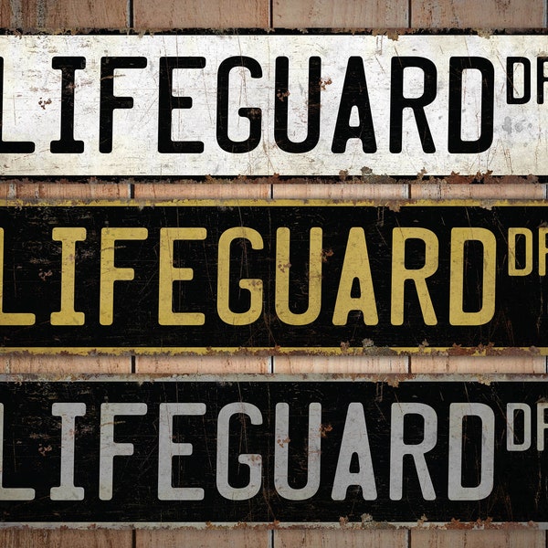 Lifeguard Signs - Etsy