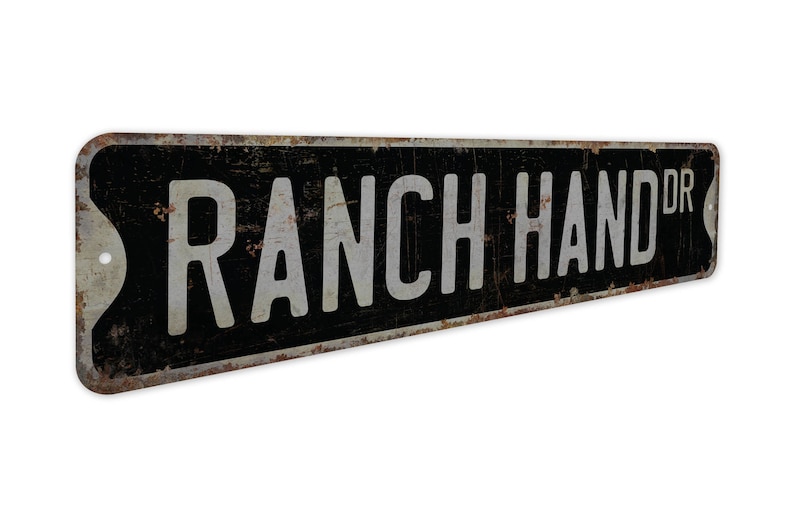 Ranch Hand Ranch Hand Sign Ranch Hand Decor Vintage - Etsy