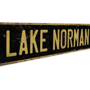 Lake Norman - Lake Norman Sign - North Carolina Lake - Lake Norman ...