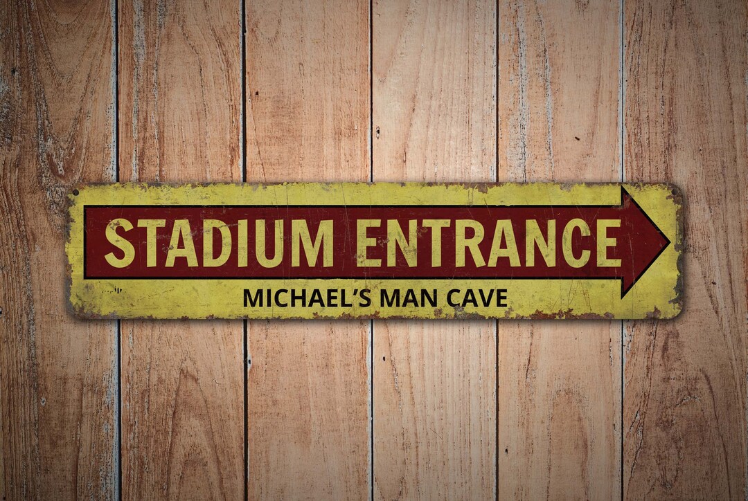 Stadium Entrance - Stadium Entrance Sign - Stadium Entrance Decor ...